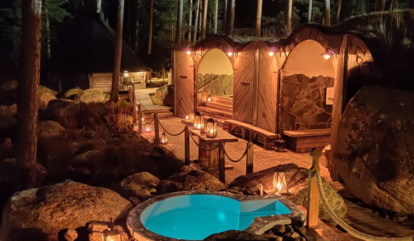 Sauna Spa Finland traditional sauna - Santalahti Resort Kotka